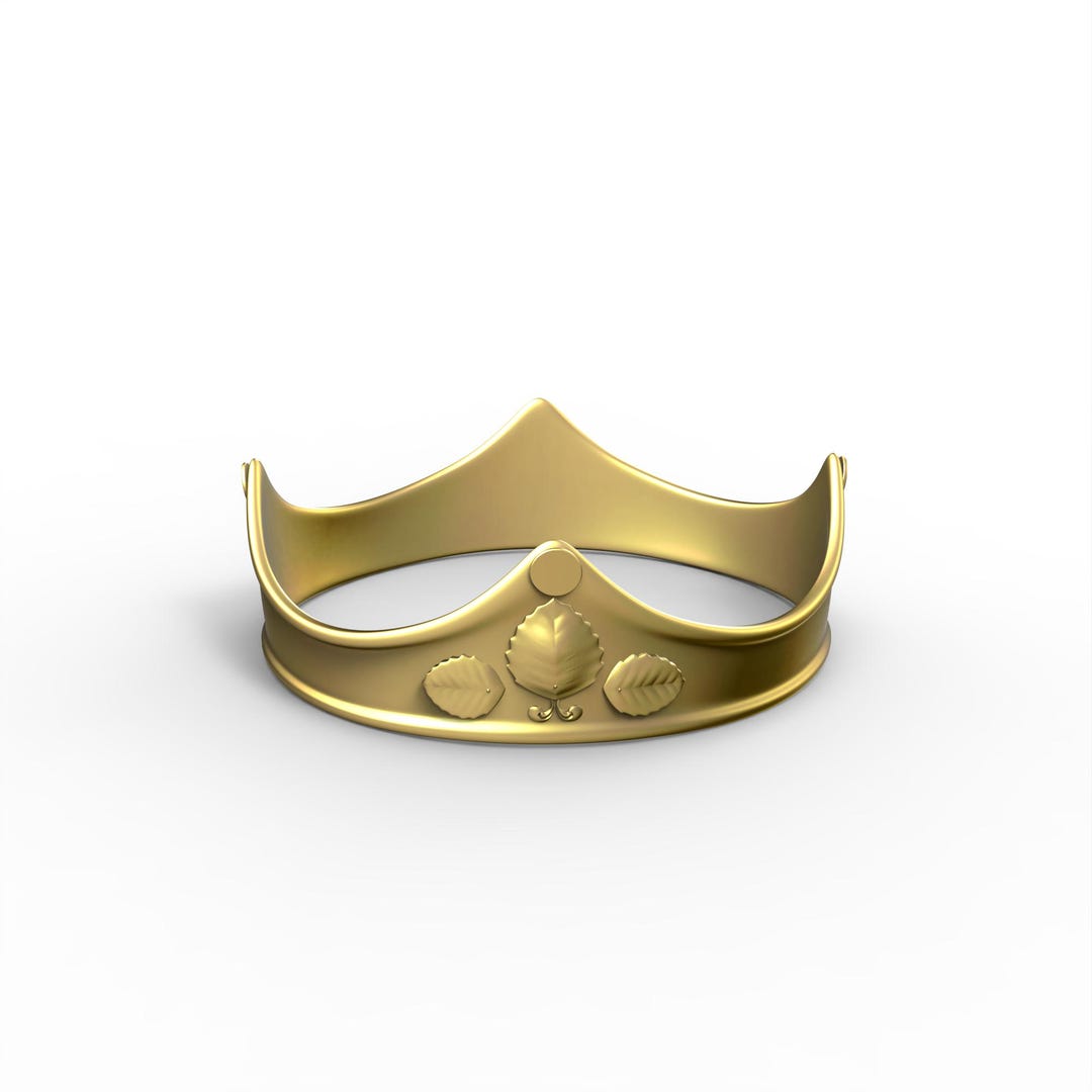 6 Pcs 3D Printable Miniature Crown for King Queen STL Files for CNC - Etsy