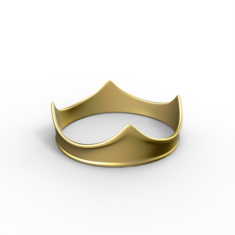 3D Printable Miniature Crown for King Queen STL Files for CNC Router ...