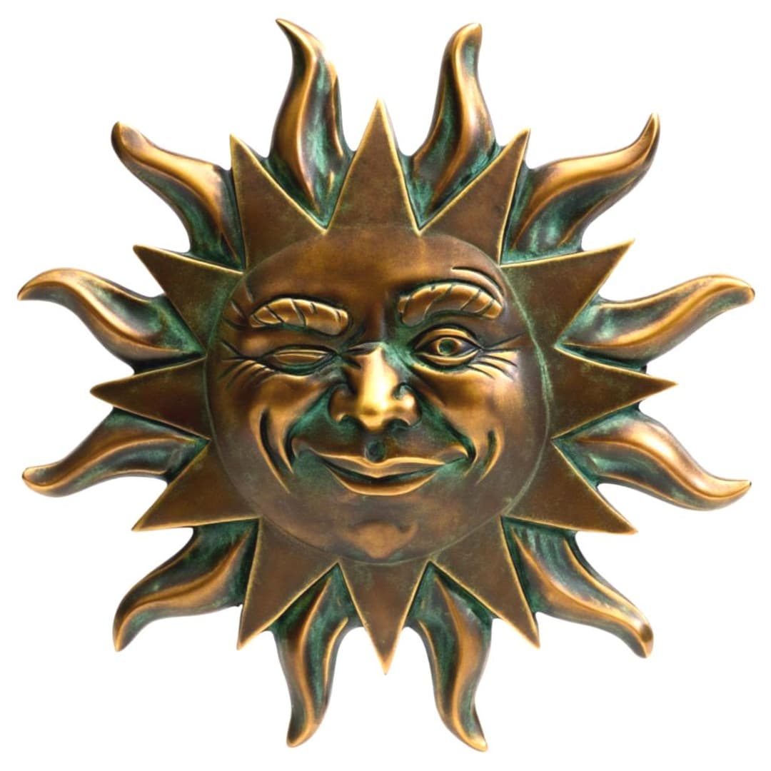 3D Printable Sun Face STL File for CNC Router Printer Wood Carving ...