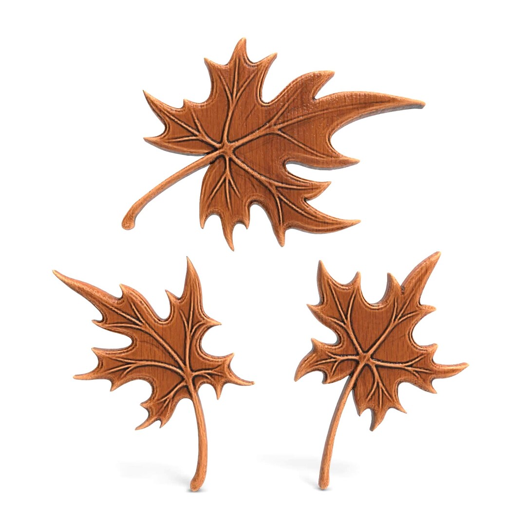 Maple Leaf Set STL Files for CNC Router 3D Printer - Etsy