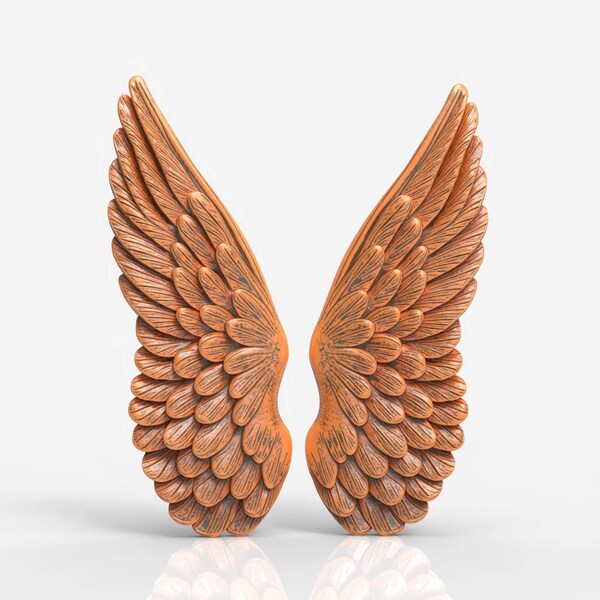 Molde para imprimir alas de angel - Etsy México
