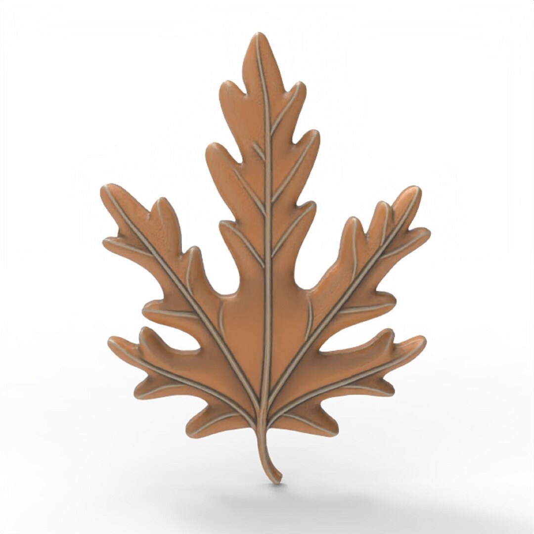 3D Printable Maple Leaf Tree STL File for CNC Router Engraving 3D ...
