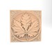 3D Printable Maple Leaf Square Tile Framed STL Files for CNC Router ...