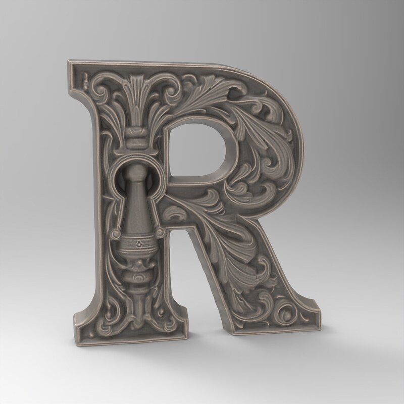 Decorative Lettering - Etsy