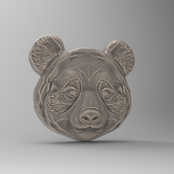 Cnc Panda Stl - Etsy