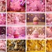 48 Birthday Cake Digital Backdrops, Bundle Valentine Backdrop Overlays ...