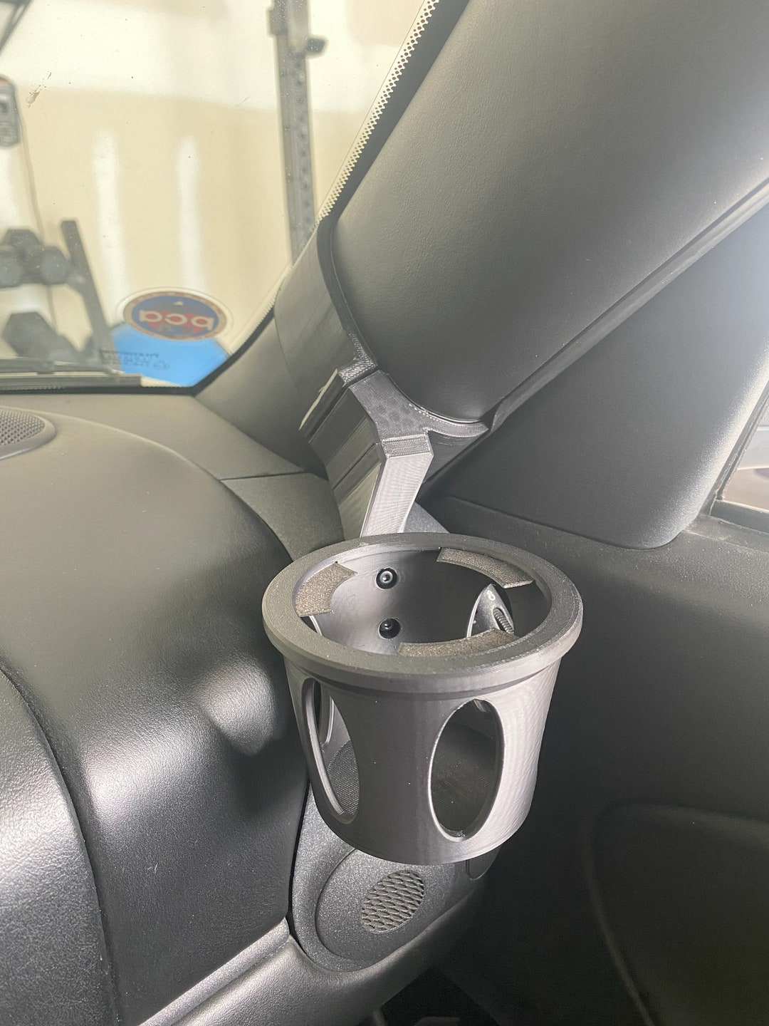 Porsche 911 996 A Pillar Phone Mount and Cup Holder Leather Interior - Etsy