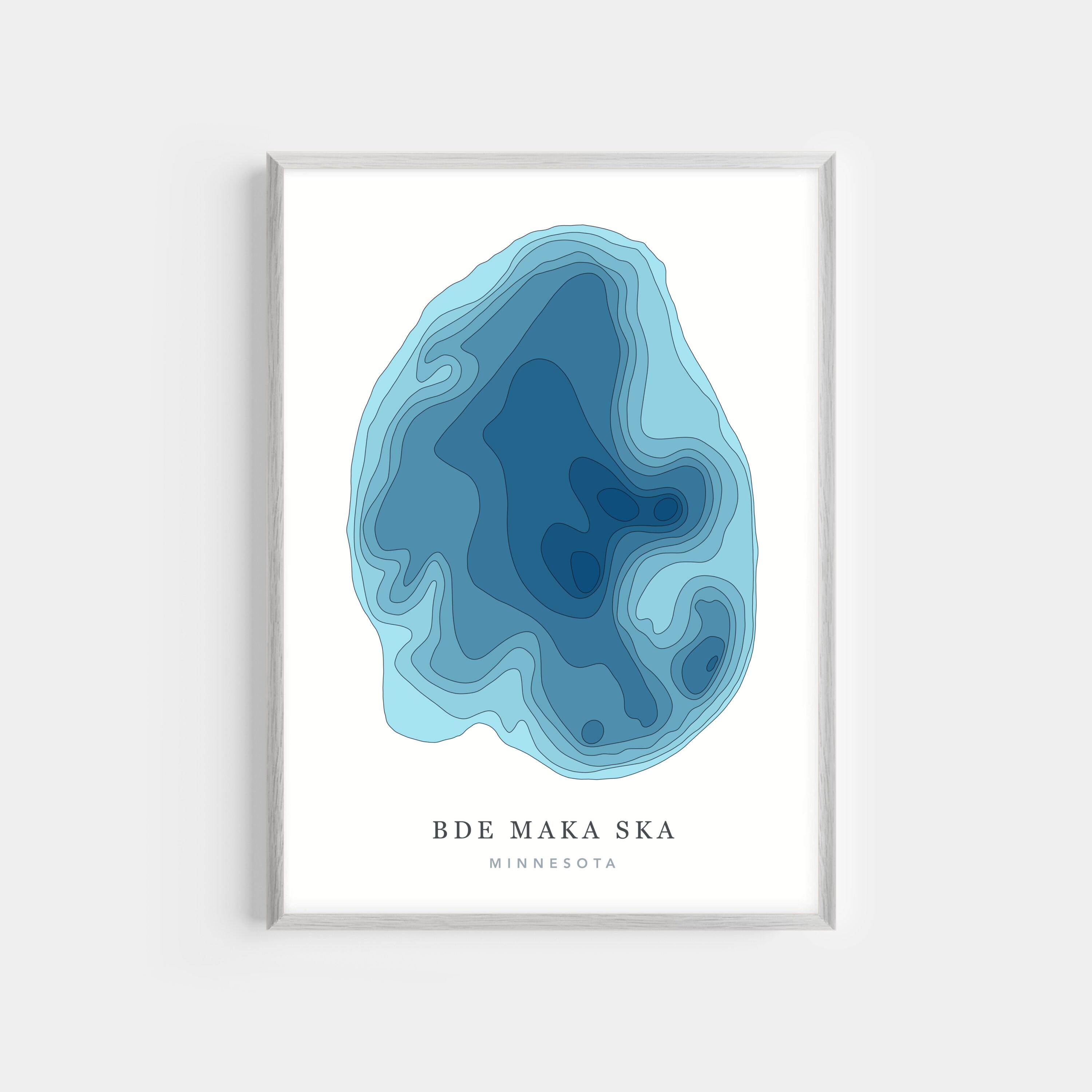 Bde Maka Ska Lake, Minnesota | PHOTO PRINT or CANVAS | Modern ...