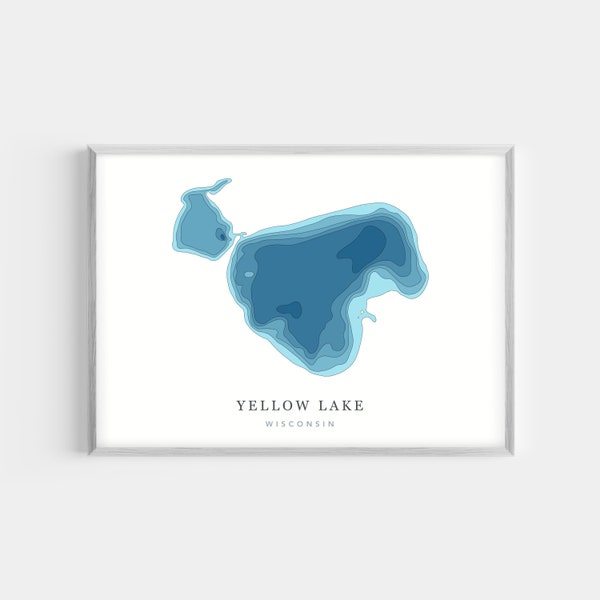 Yellow Map - Etsy