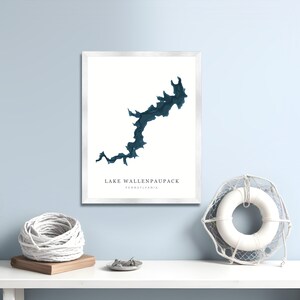 Lake Wallenpaupack, Pennsylvania | PHOTO PRINT or CANVAS | Modern ...