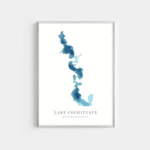 Lake Cochituate, Massachusetts | PHOTO PRINT or CANVAS | Modern ...