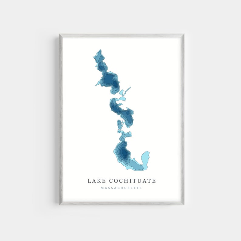 Lake Cochituate, Massachusetts | PHOTO PRINT or CANVAS | Modern ...