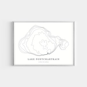 Lake Pontchartrain, Louisiana | PHOTO PRINT or CANVAS | Modern ...