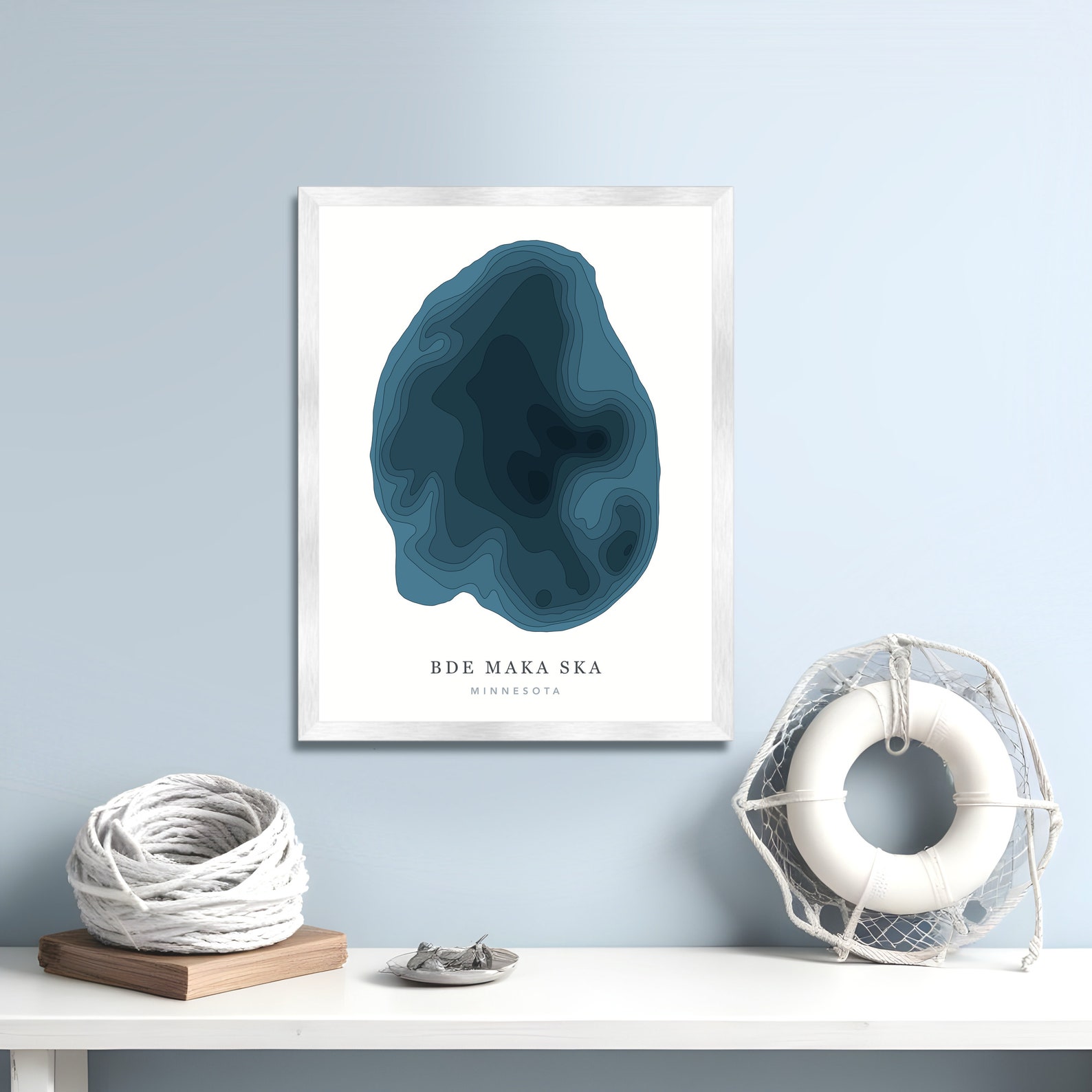 Bde Maka Ska Lake, Minnesota | PHOTO PRINT or CANVAS | Modern ...