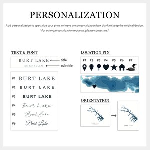 Cass Lake, Minnesota | PHOTO PRINT or CANVAS | Modern Minimalist Depth ...