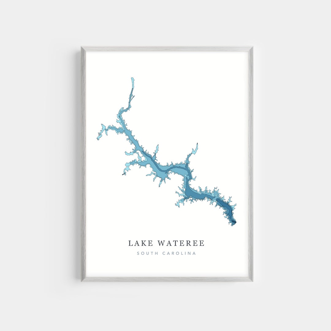 Lake Wateree, South Carolina | PHOTO PRINT or CANVAS | Modern ...