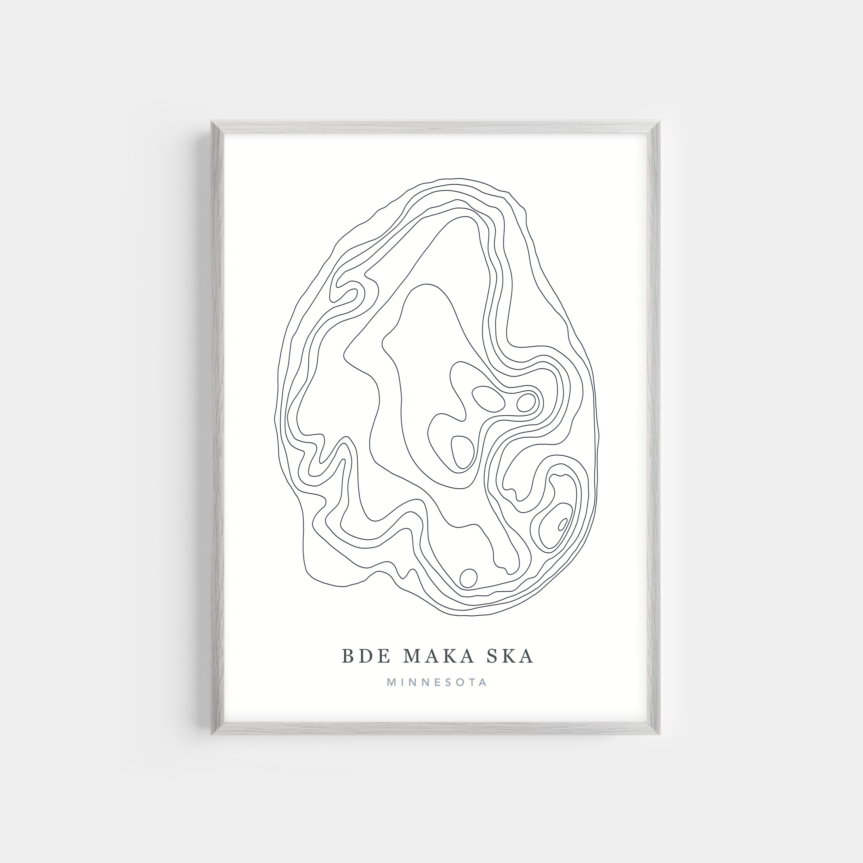 Bde Maka Ska Lake, Minnesota | PHOTO PRINT or CANVAS | Modern ...