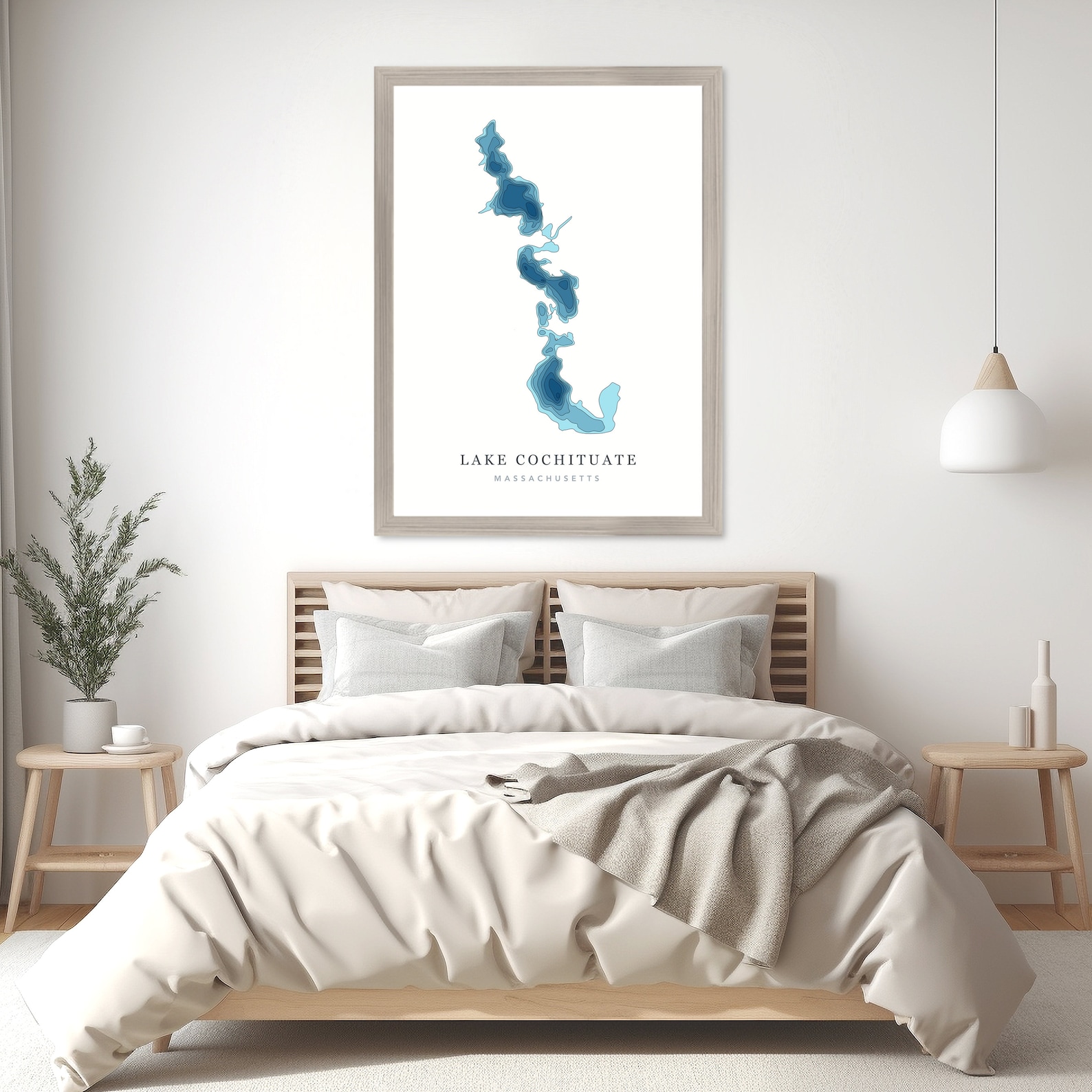 Lake Cochituate, Massachusetts | PHOTO PRINT or CANVAS | Modern ...
