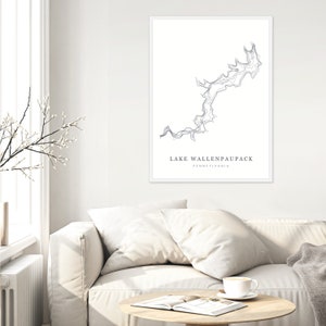 Lake Wallenpaupack, Pennsylvania | PHOTO PRINT or CANVAS | Modern ...