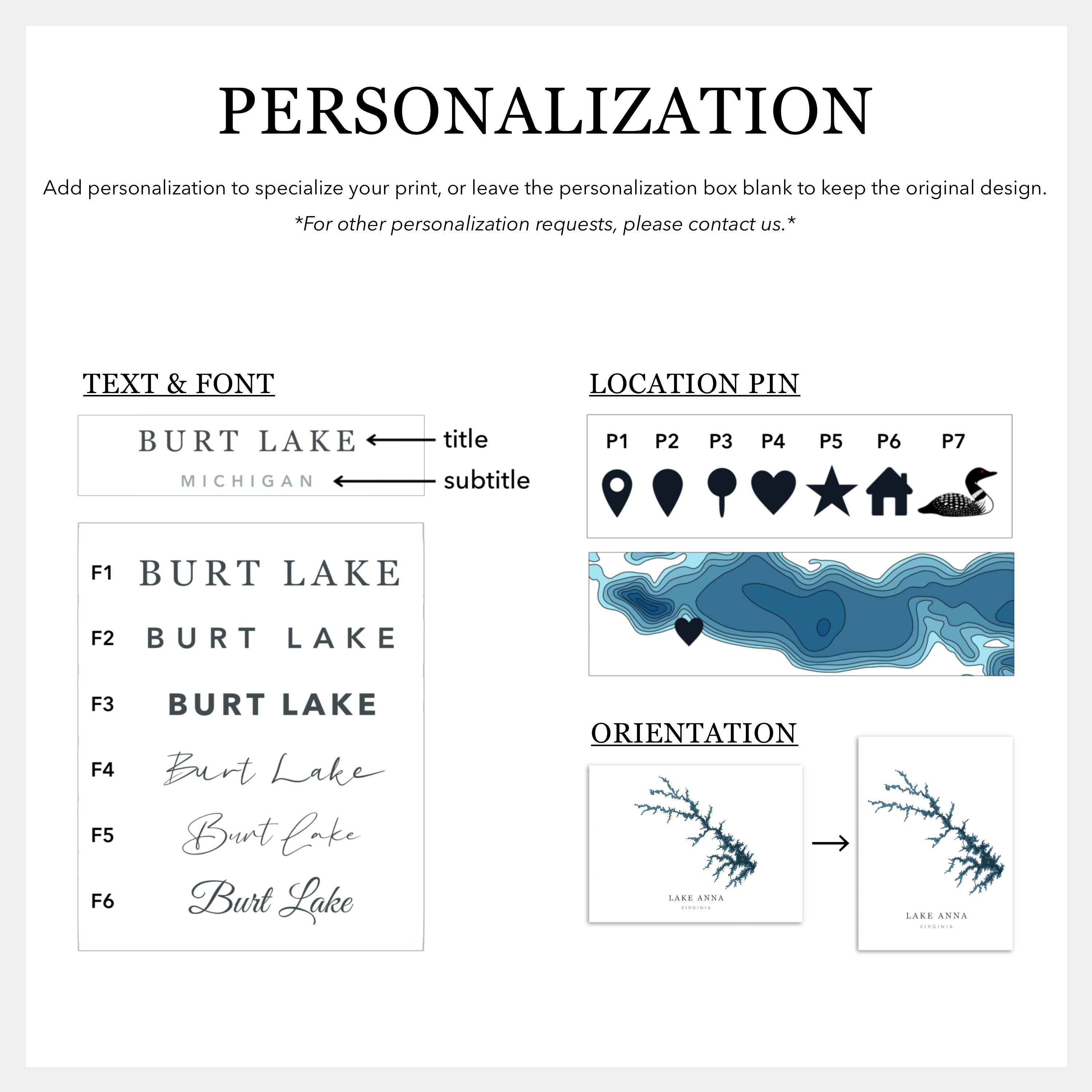 Lake Traverse, Minnesota | PHOTO PRINT or CANVAS | Modern Minimalist ...