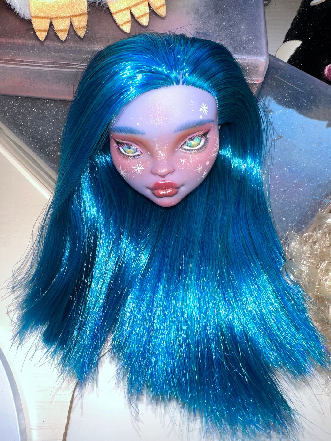 Paperark Lianmao OOAK Custom Art Doll Repaint Monster High Jane ...
