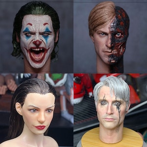 Paperark - Leone - Action Figure OOAK 1/6 Custom Art Doll Repaint Head ...