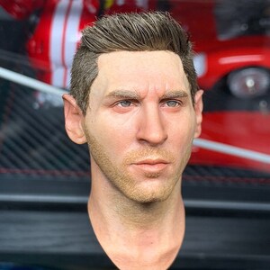 Paperark Leone Lionel Messi Action Figure With Rerooted Hair OOAK 1/6 ...