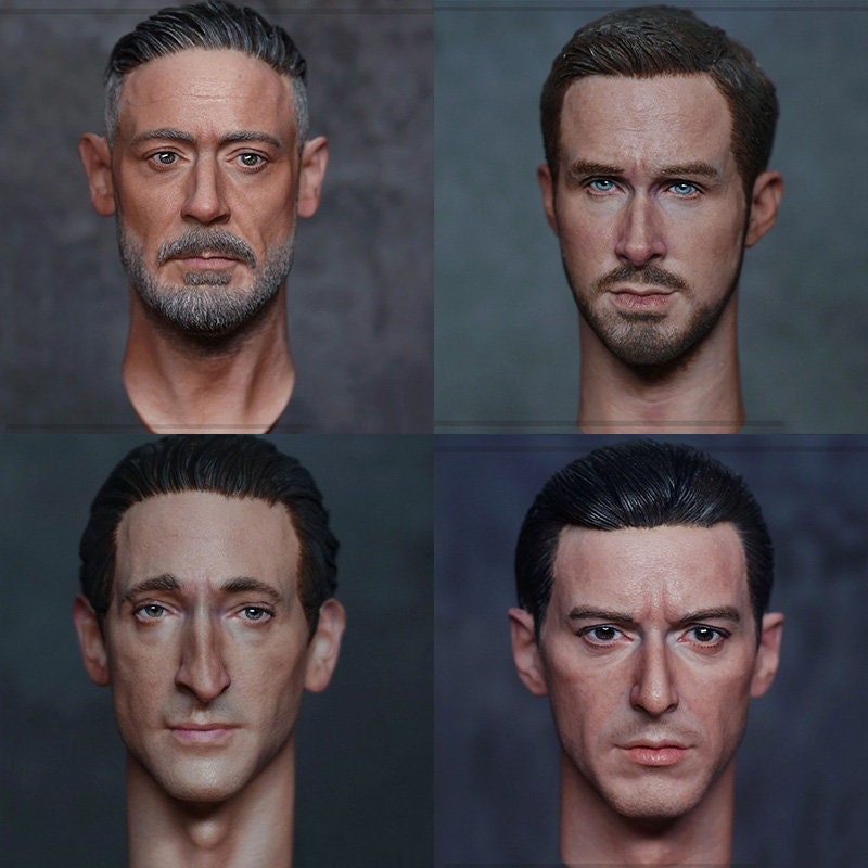Paperark - Leone - Action Figure OOAK 1/6 Custom Art Doll Repaint Head ...
