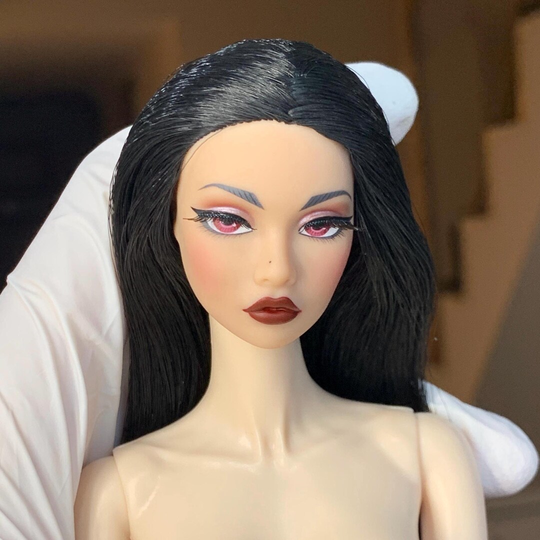 Paperark Muliang OOAK Custom Art Doll Repaint Poppy Parker Fashion Royalty Integrity Toys Nuface ...