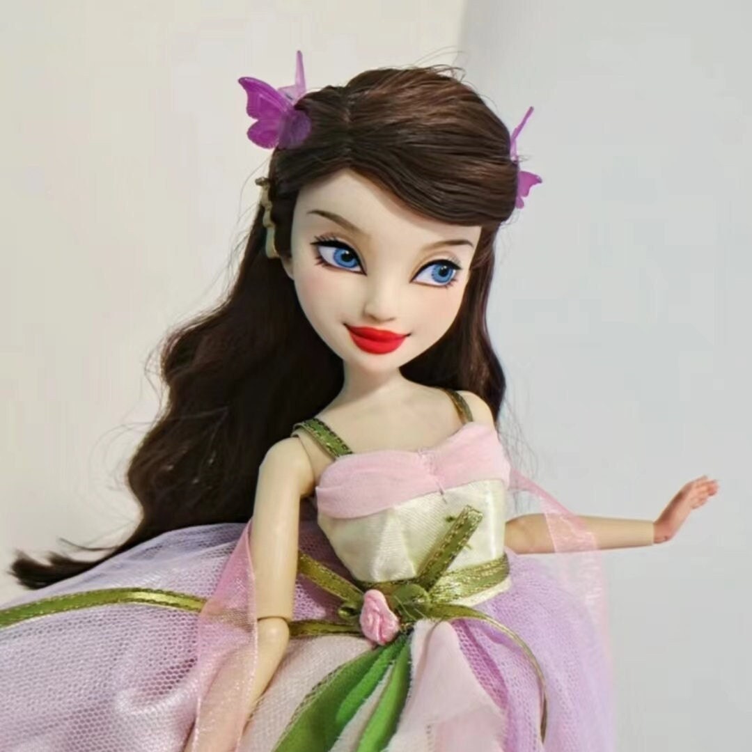 Paperark Dave OOAK Custom Art Doll Repaint Disney Doll Head - Etsy