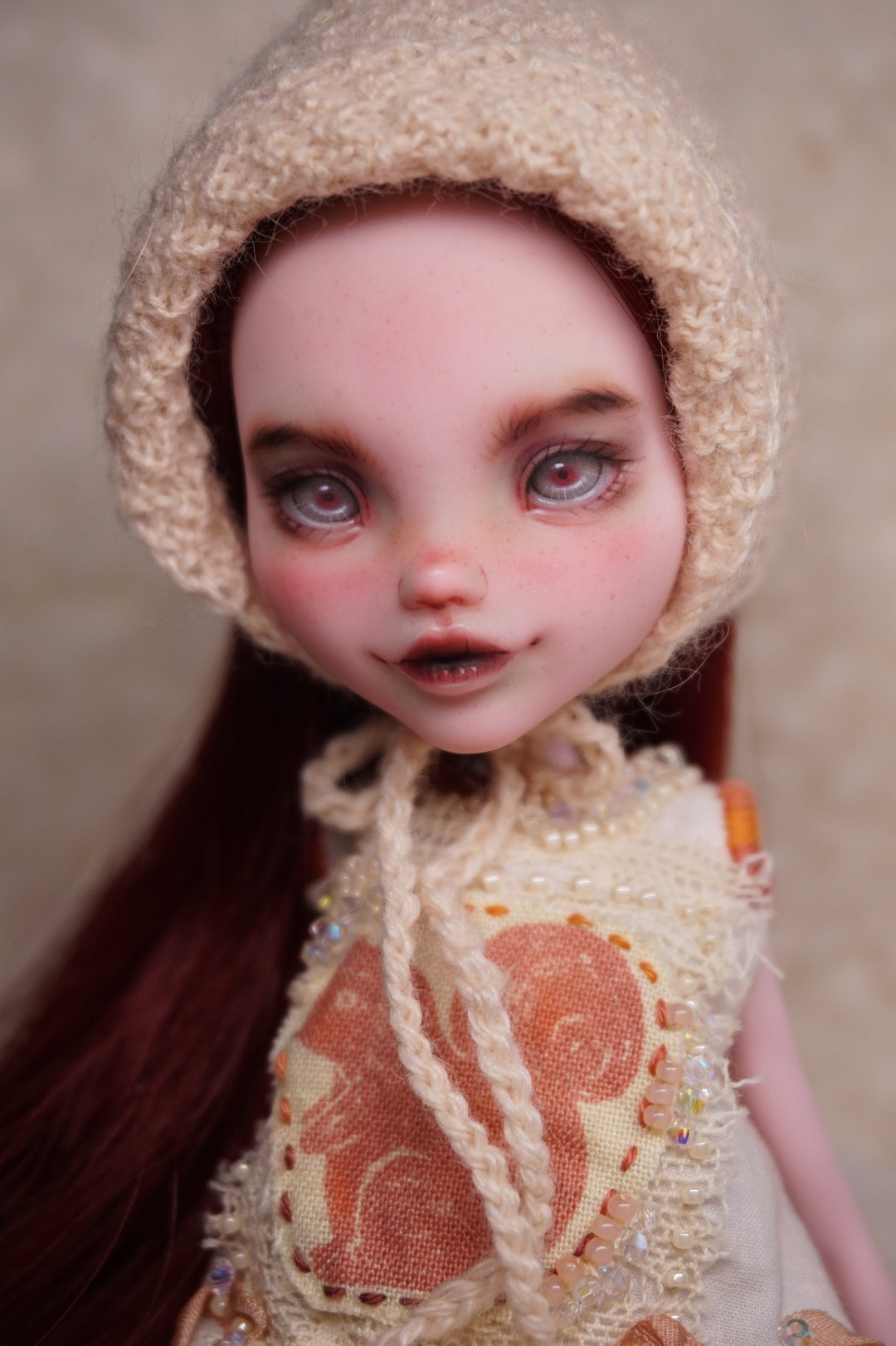 Paperark - Didi - OOAK Custom Art Doll Repaint Monster High Draculaura ...