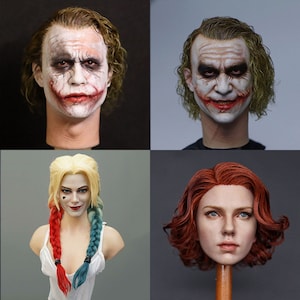 Paperark - Leone - Action Figure OOAK 1/6 Custom Art Doll Repaint Head ...