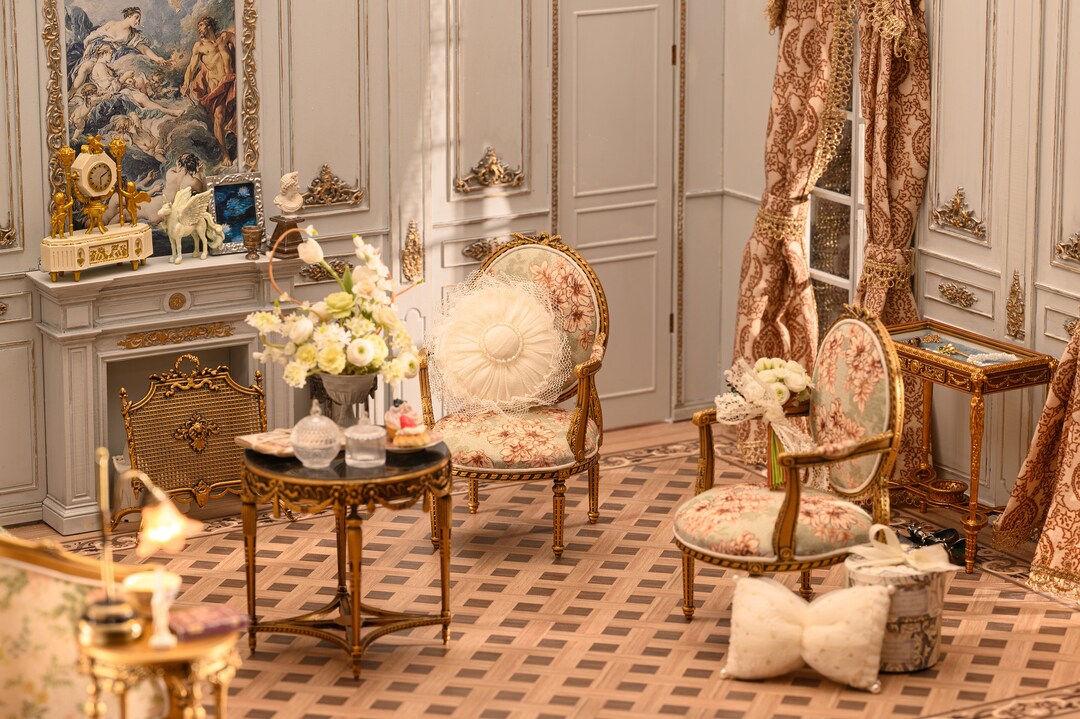 Paperark - ZHEN-MU - 1/6 1/12 Dollhouse Miniature Furniture Jewelry ...