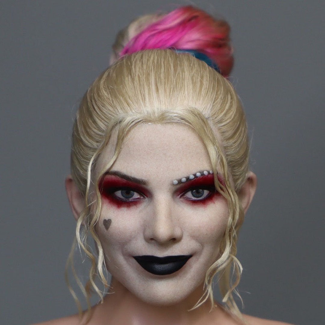 Paperark Leone Harley Quinn Ver. 5 Action Figure OOAK 1/6 Custom Art ...
