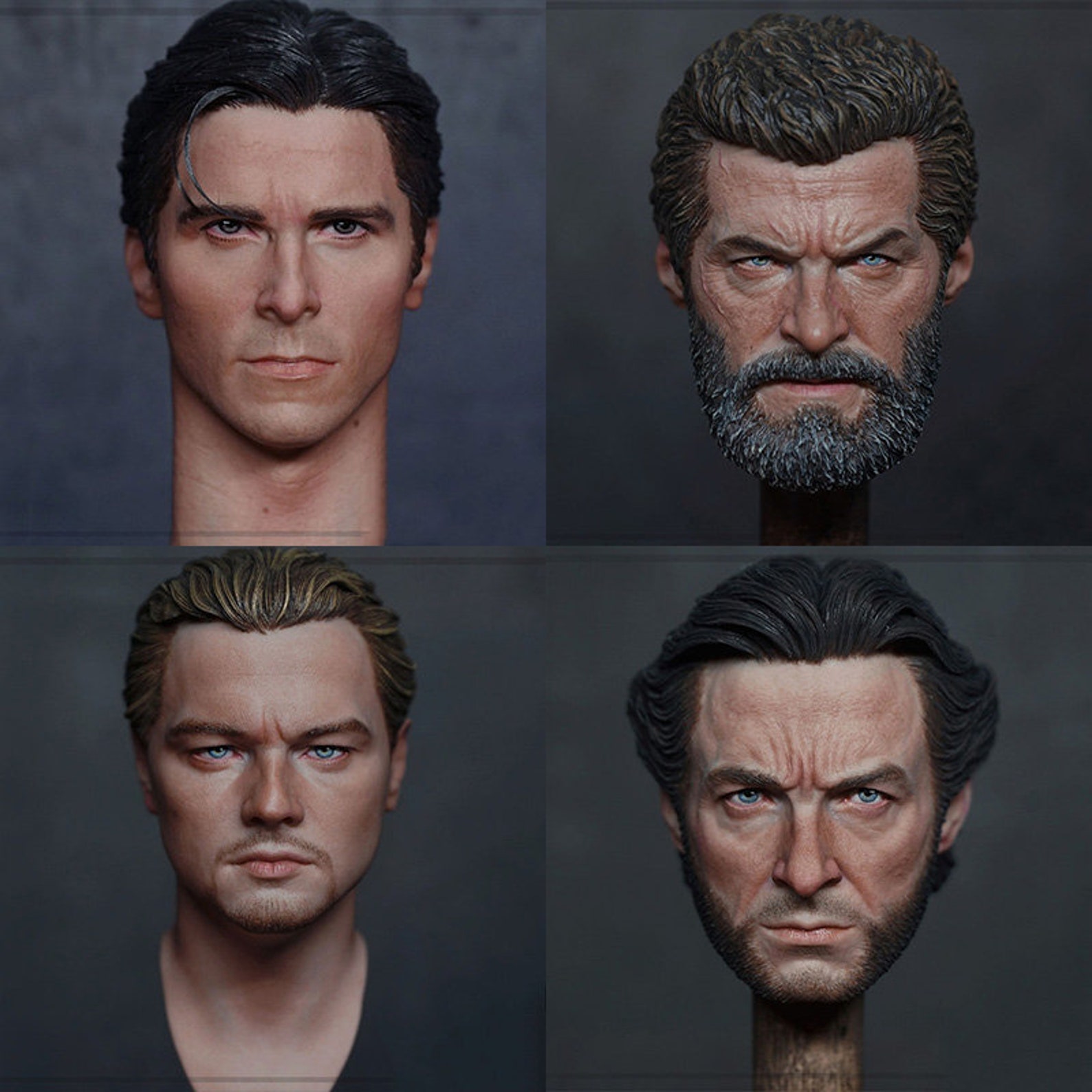 Paperark - Leone - Action Figure OOAK 1/6 Custom Art Doll Repaint Head ...