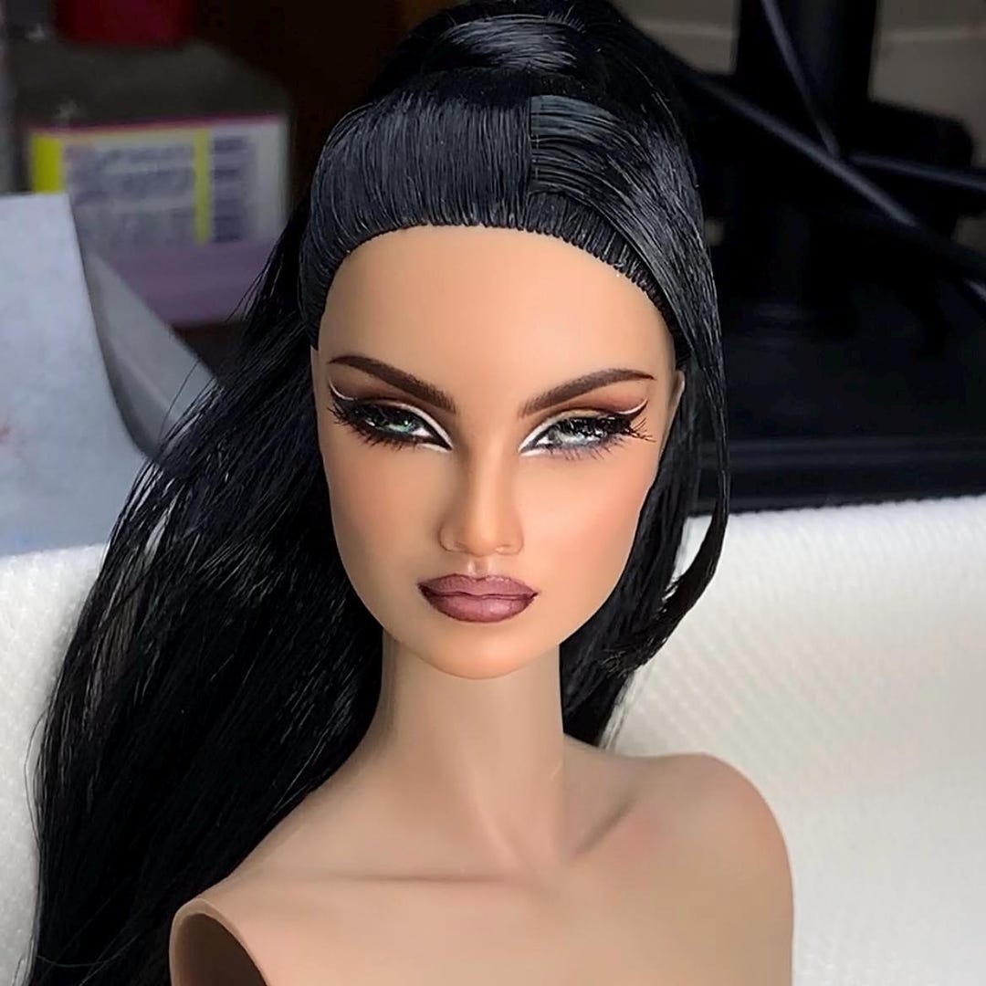 Paperark - Somi - OOAK Custom Art Doll Repaint Imogen Poppy Parker Doll ...