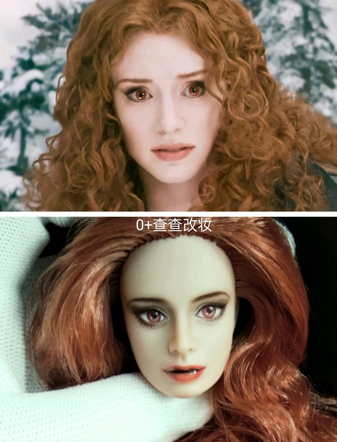 Paperark 0chacha OOAK Custom Art Doll Repaint Supermodel Doll Head ...