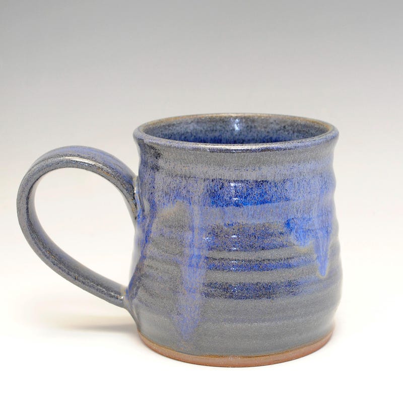 Blue Mugs - Etsy