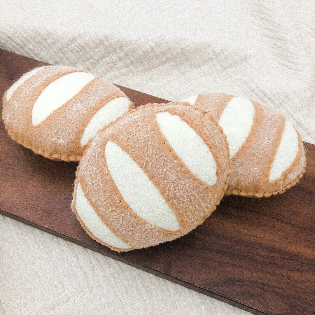 Play Food / Play Bread / Felt Bread / Felt Food / Felt Play Food / Felt ...