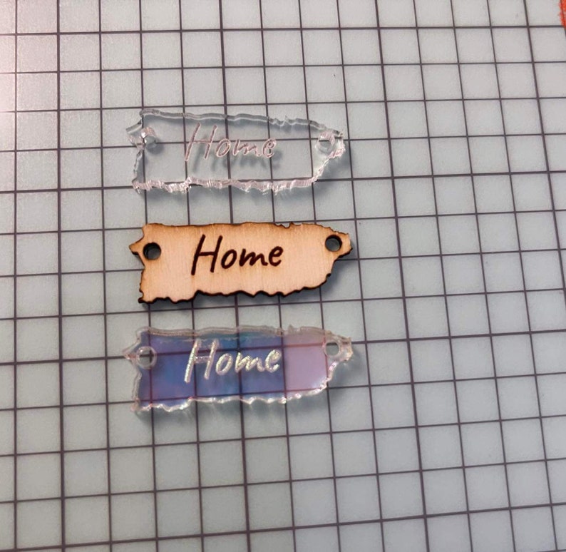 Puerto Rico Map acrylic/wood - Etsy