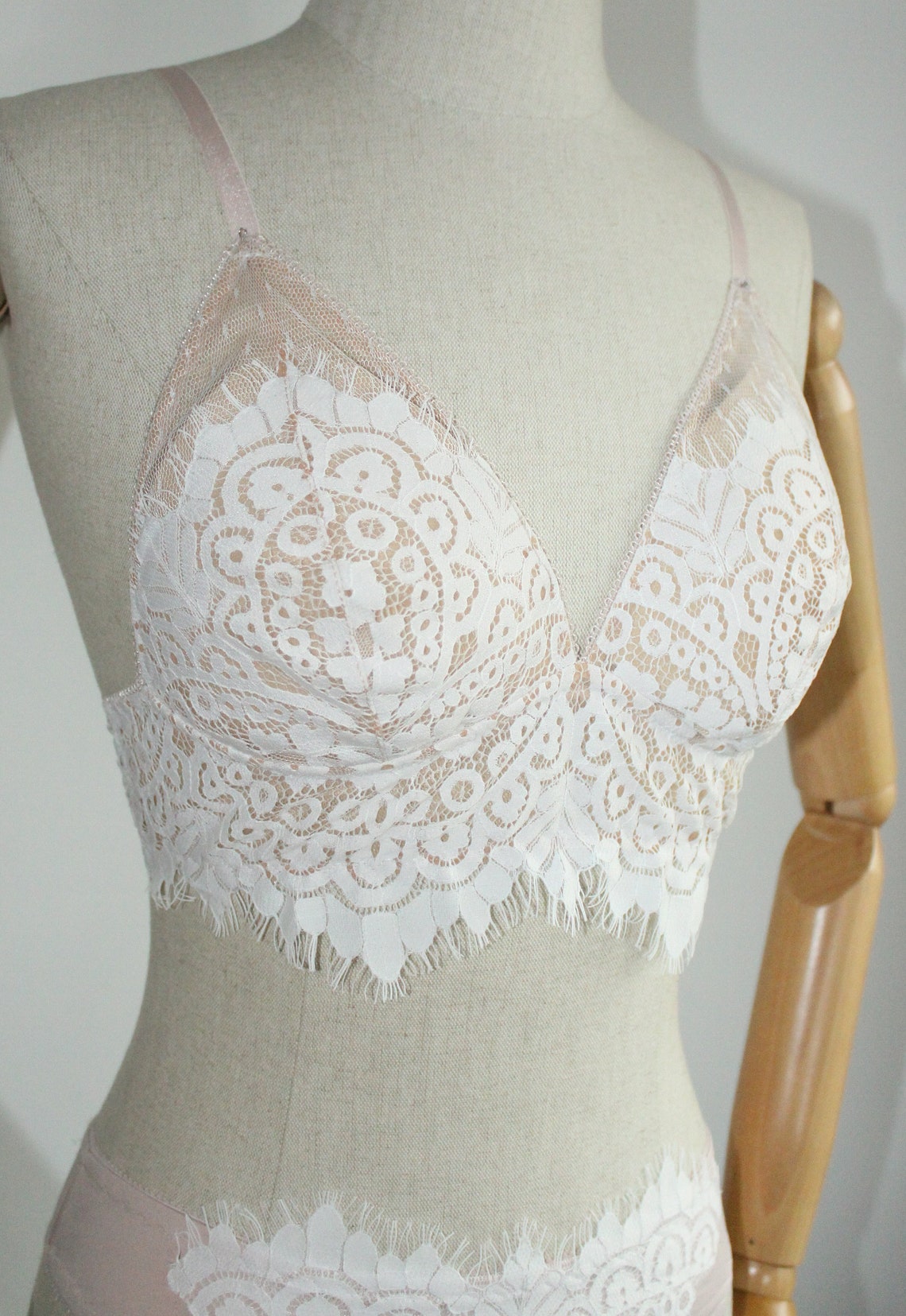 Morning Set of the Bride Bra Panties and Tulle Dress for the - Etsy UK