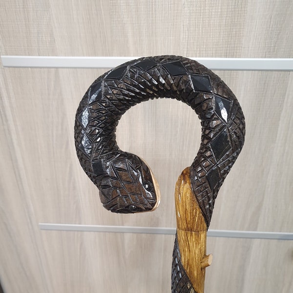 Snake Walking Stick - Etsy