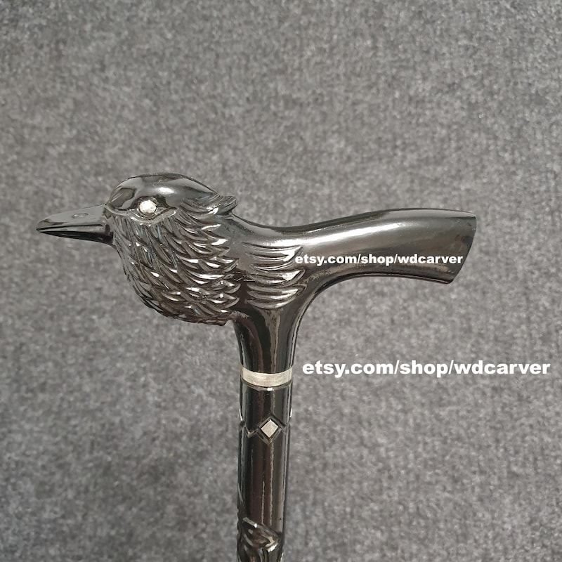 Raven Cane - Etsy