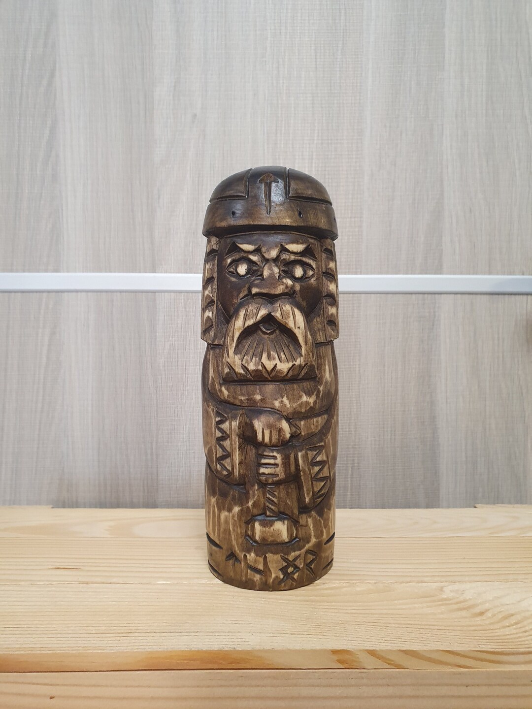 Thor Statue Norse Pagan Viking God Thor Statuette Thor - Etsy