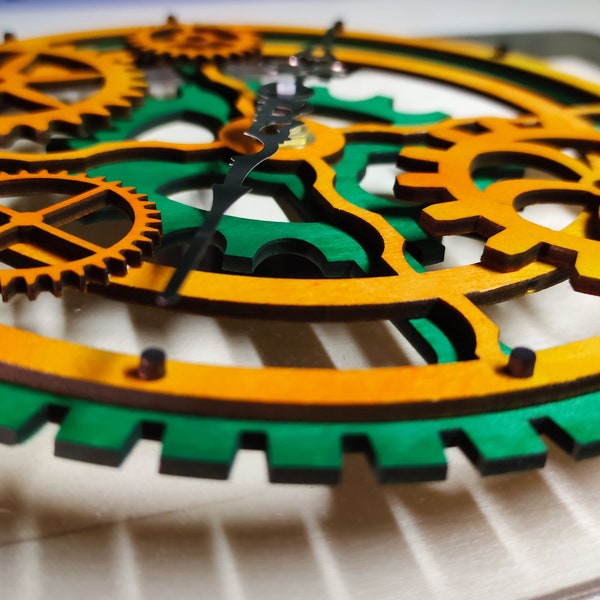 Steampunk Wall Clock - Etsy