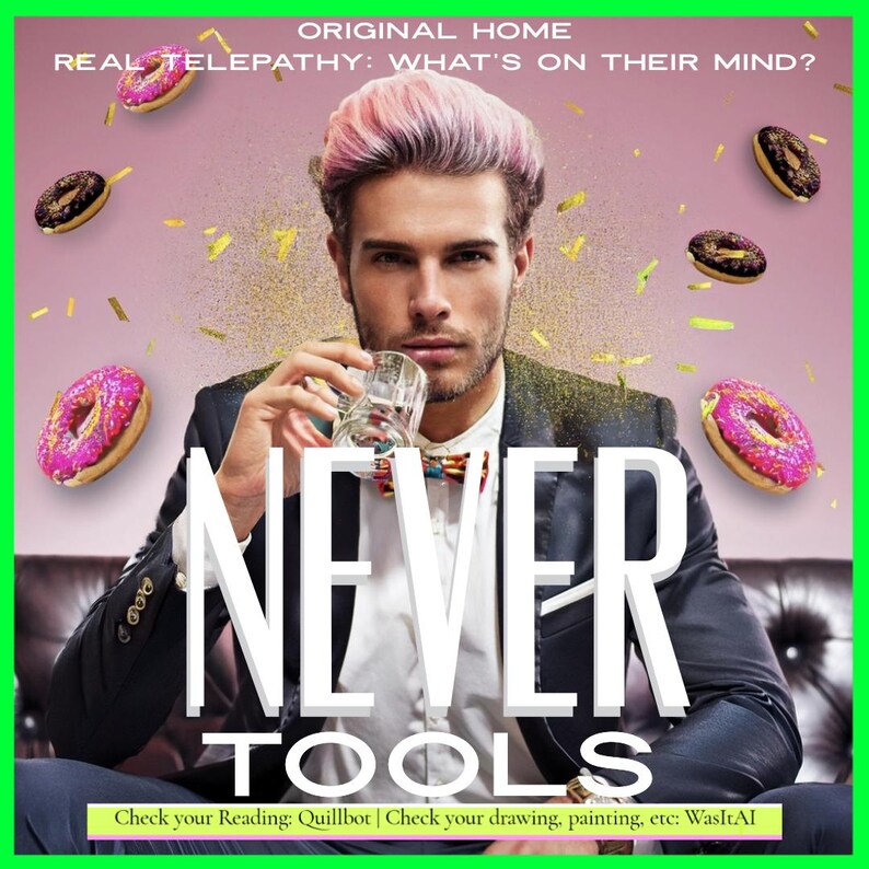 No Tools , No A...I Psychic Reading, Clairvoyant Reading. Never Fake AI ...