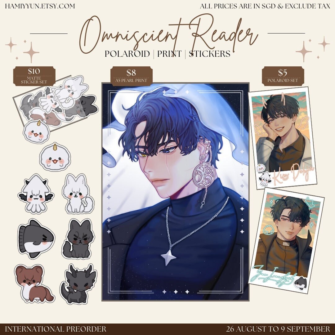 PREORDER CLOSED Omniscient Reader's Viewpoint ORV Paper Products Matte ...