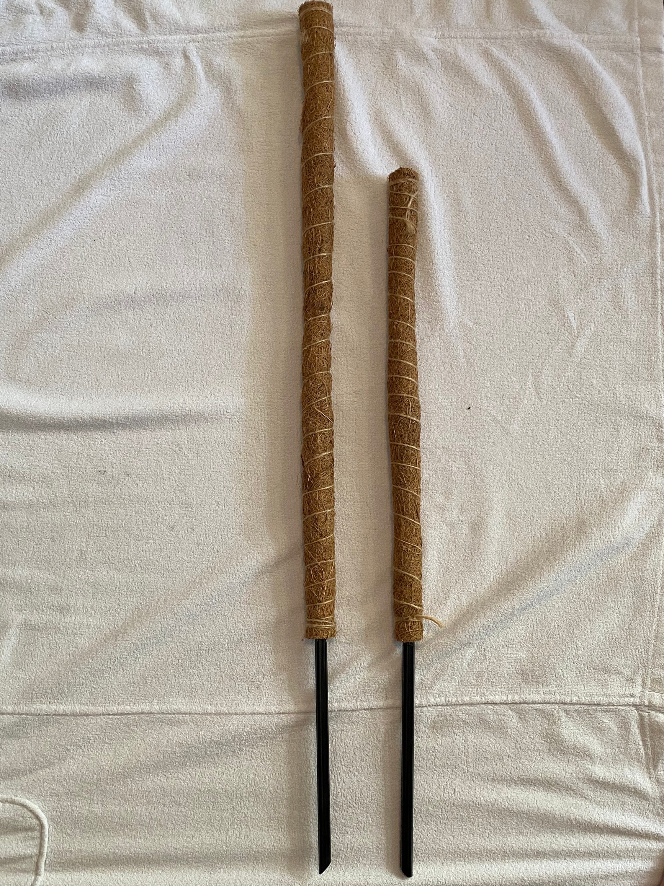 Bendable Stackable Coco Coir Moss Pole, 18/24.4 Plant Stake, Support ...