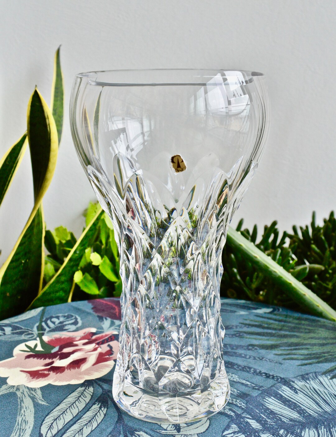 Peill & Putzler Crystal Vase Hand-blown Solid - Etsy