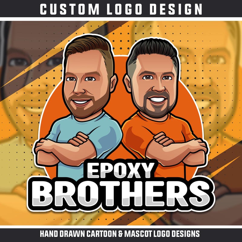 Cartoon Logo - Etsy